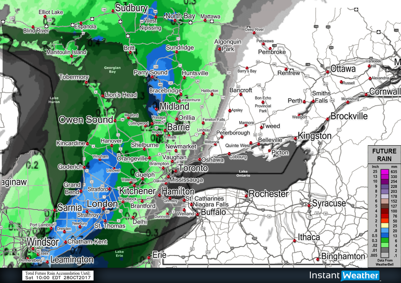 Rain & some mixing + flurries possible tomorrow morning in isolated ...