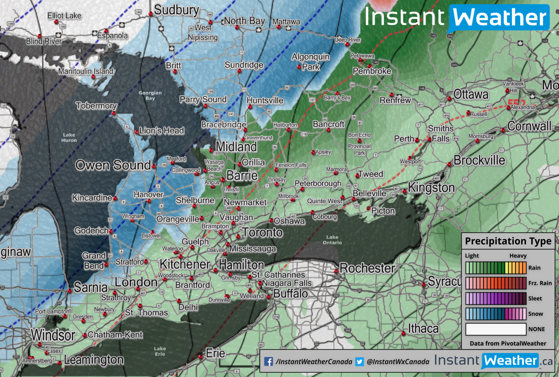 A Chilly and Snowy Start to December in Southern Ontario; Significant ...