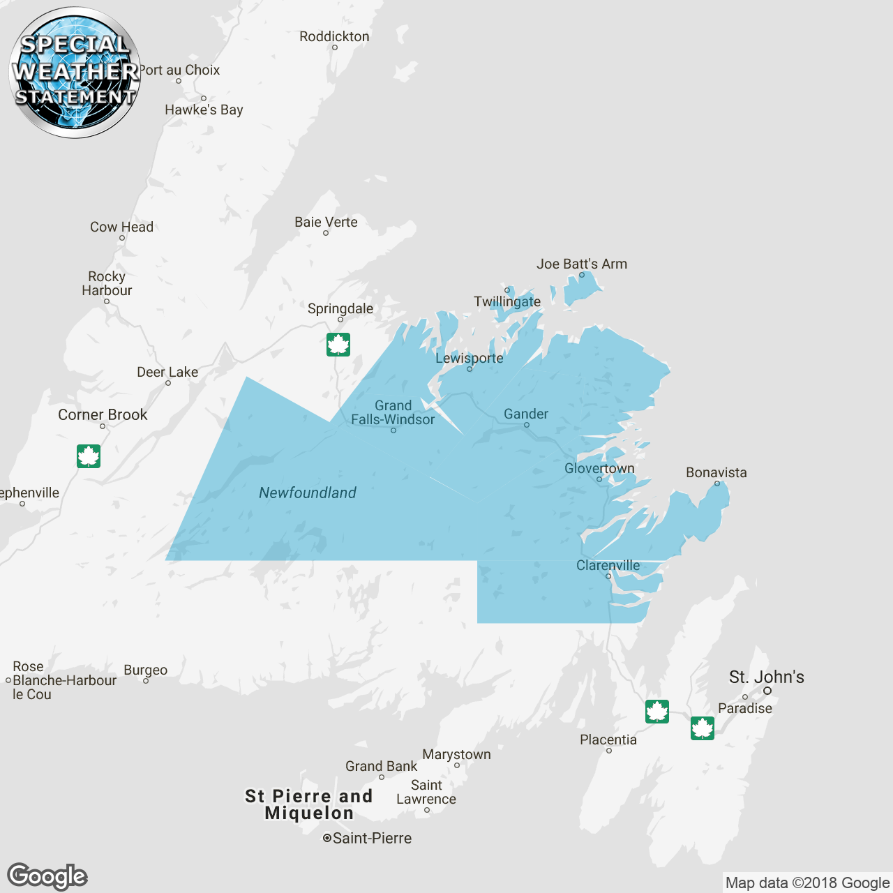 Special Weather Statement Continued