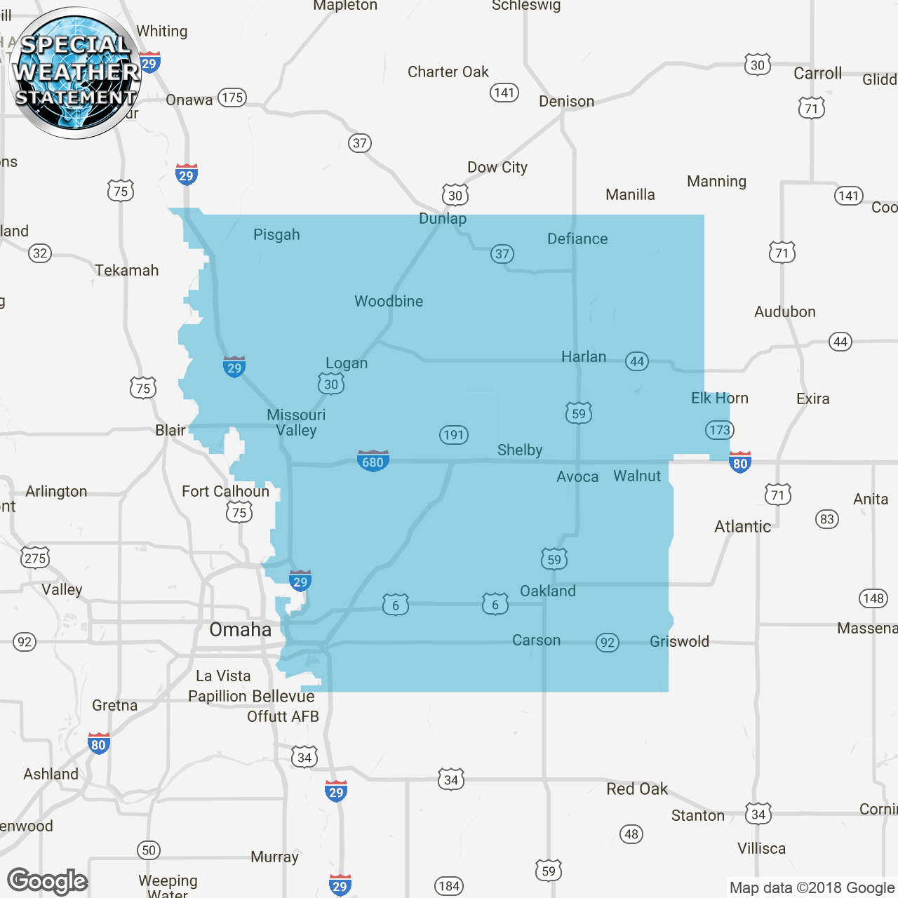 Special Weather Statement Issued