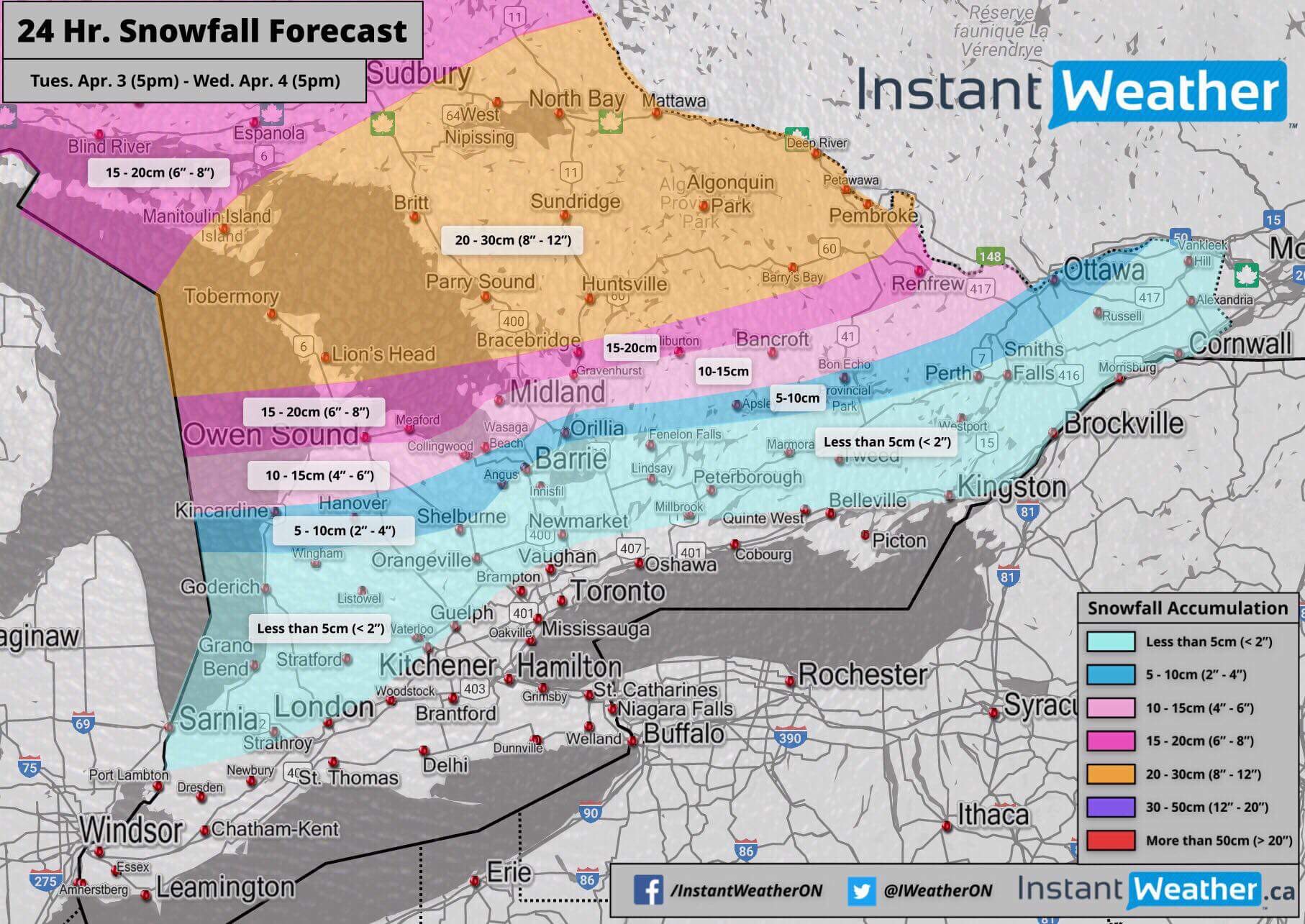 Clash of the Seasons! Major Winter Storm Targets Central and Eastern ...