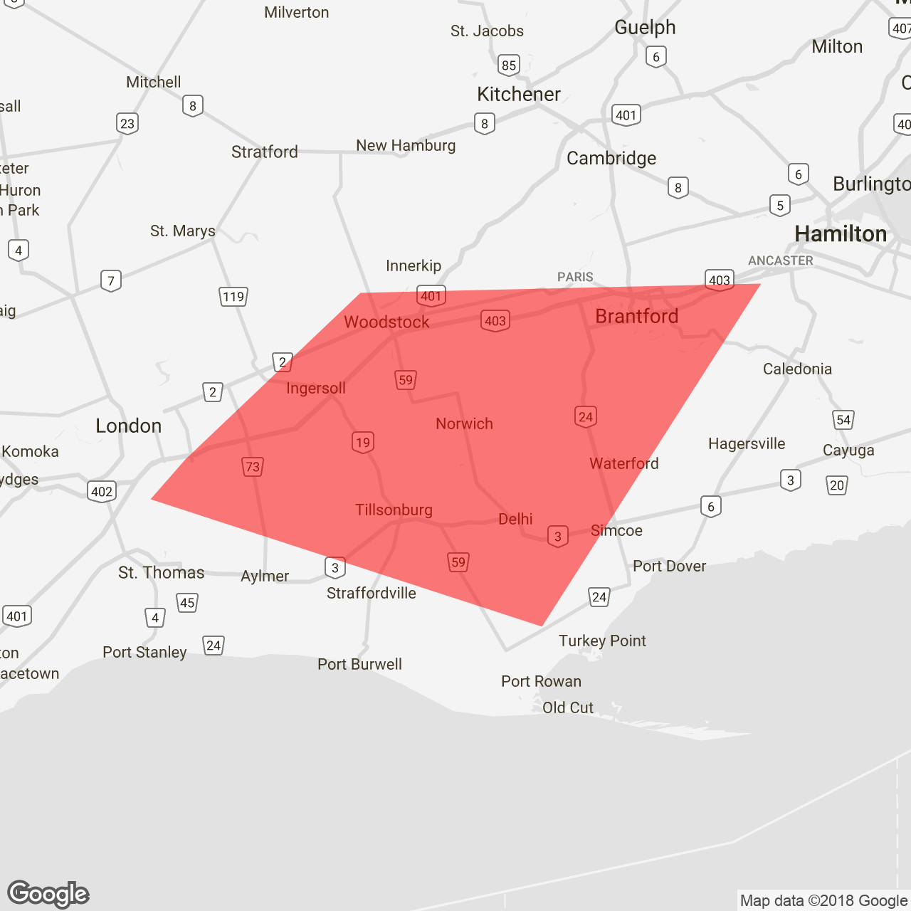DAMAGING WIND GUSTS EXPECTED