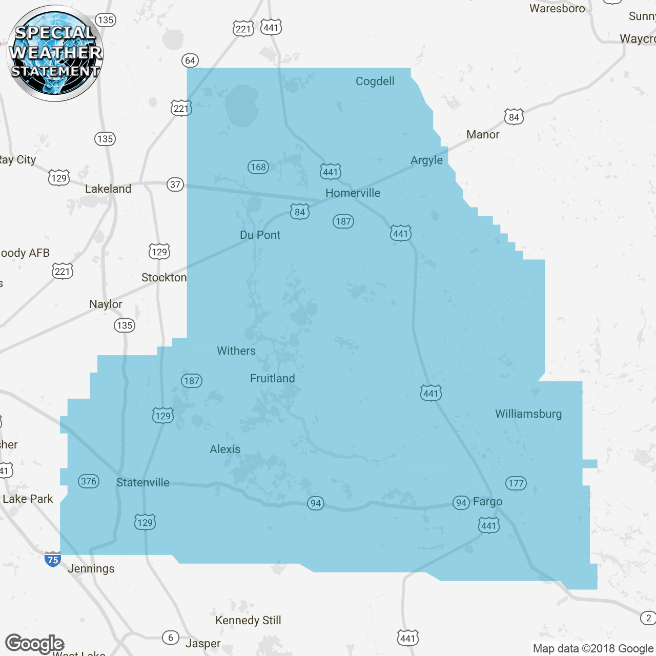 Special Weather Statement Issued