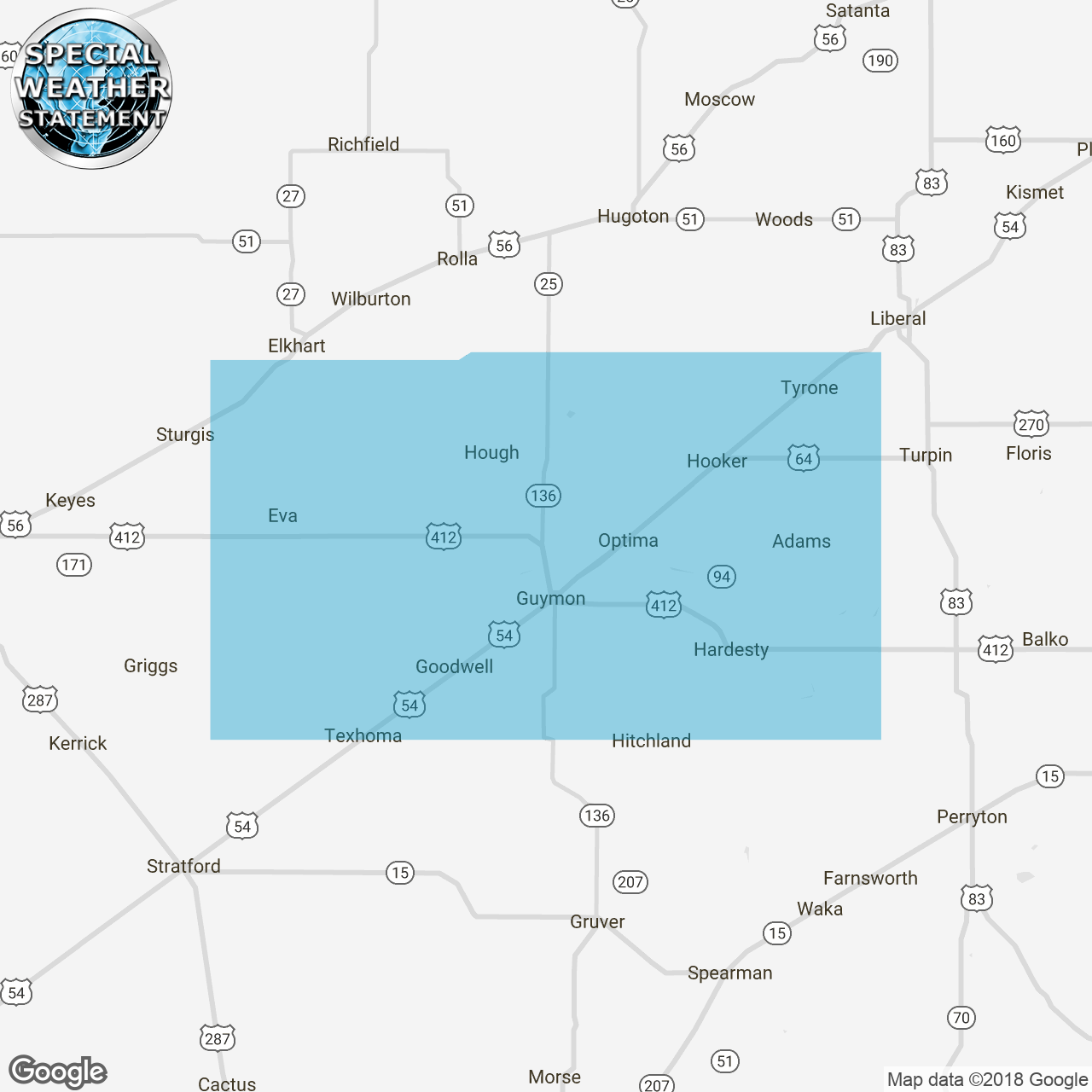 Special Weather Statement Issued