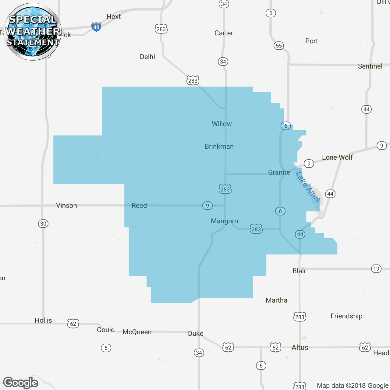 Special Weather Statement Issued