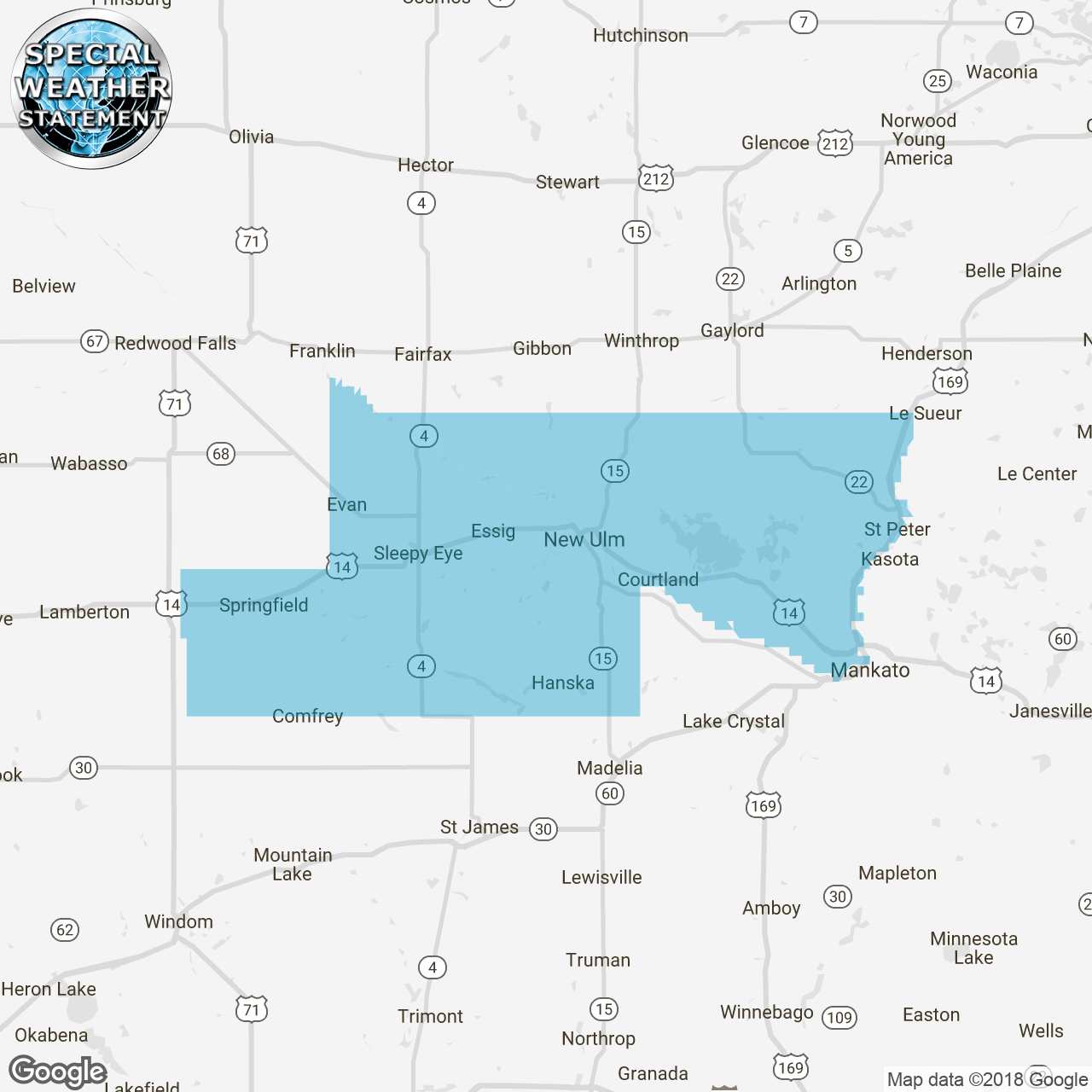 Special Weather Statement Issued