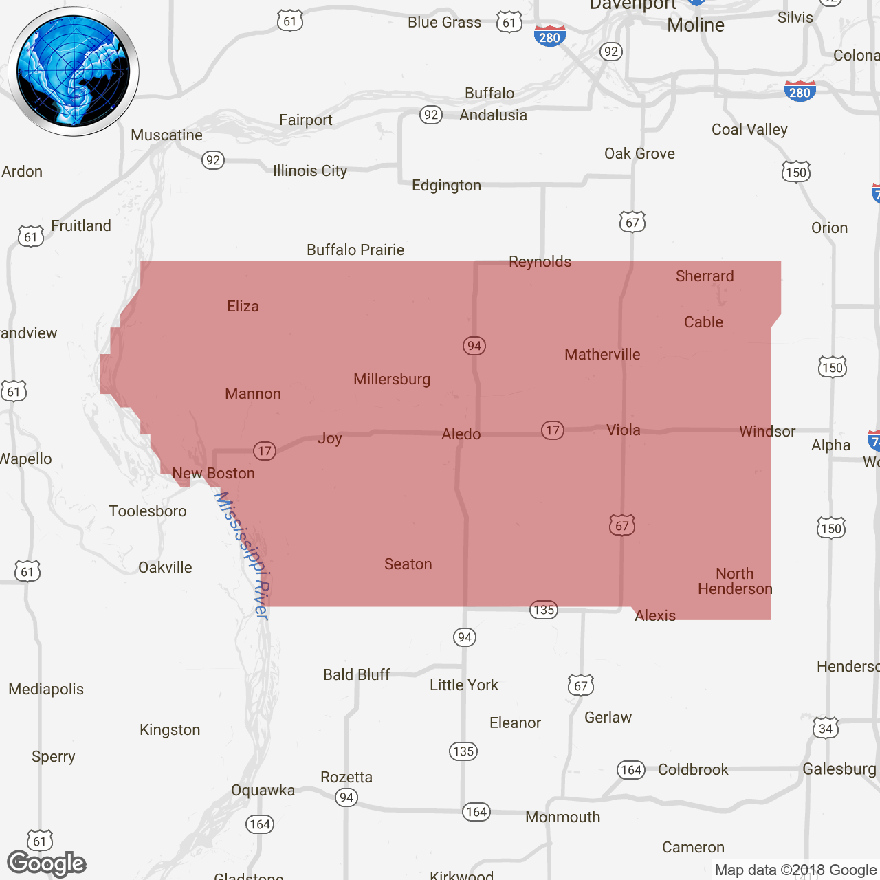 Flood Warning Issued