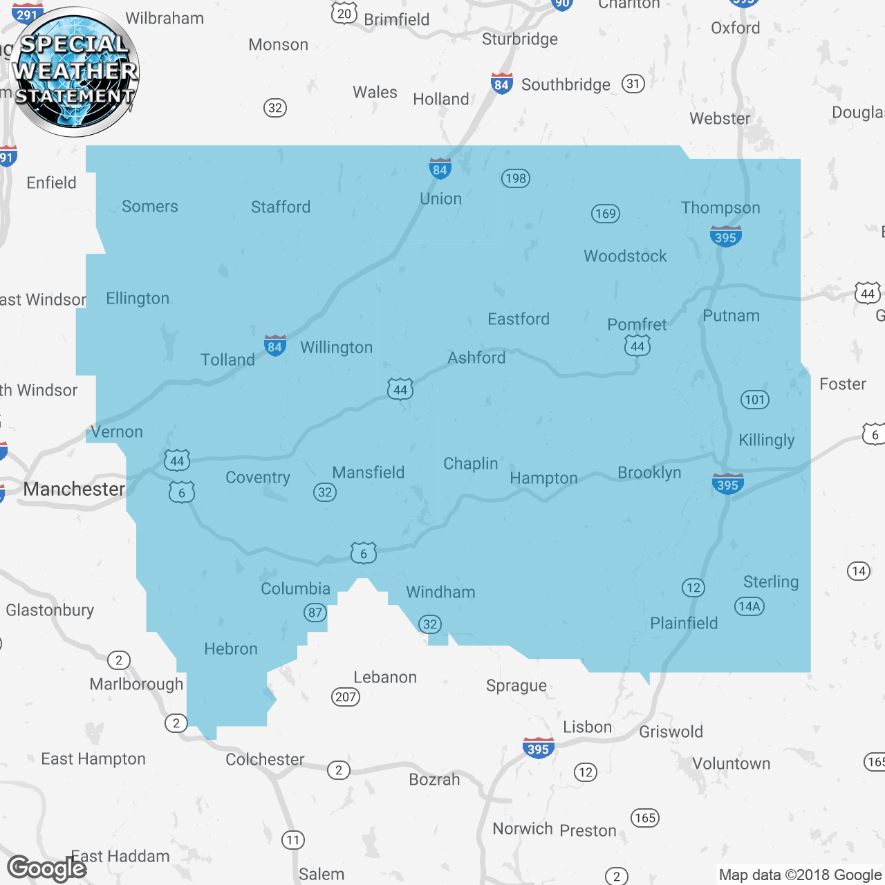 Special Weather Statement Issued