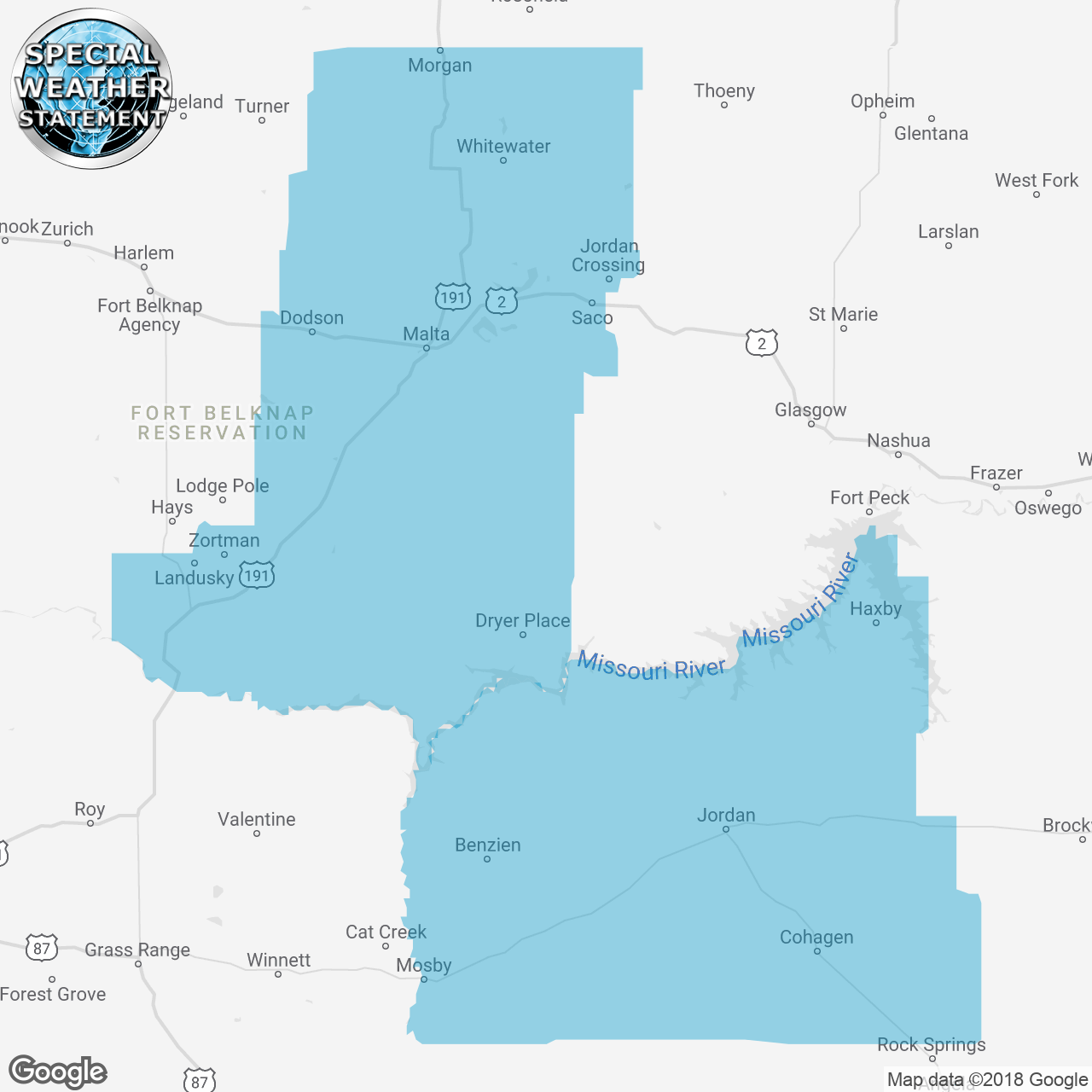 Special Weather Statement Issued