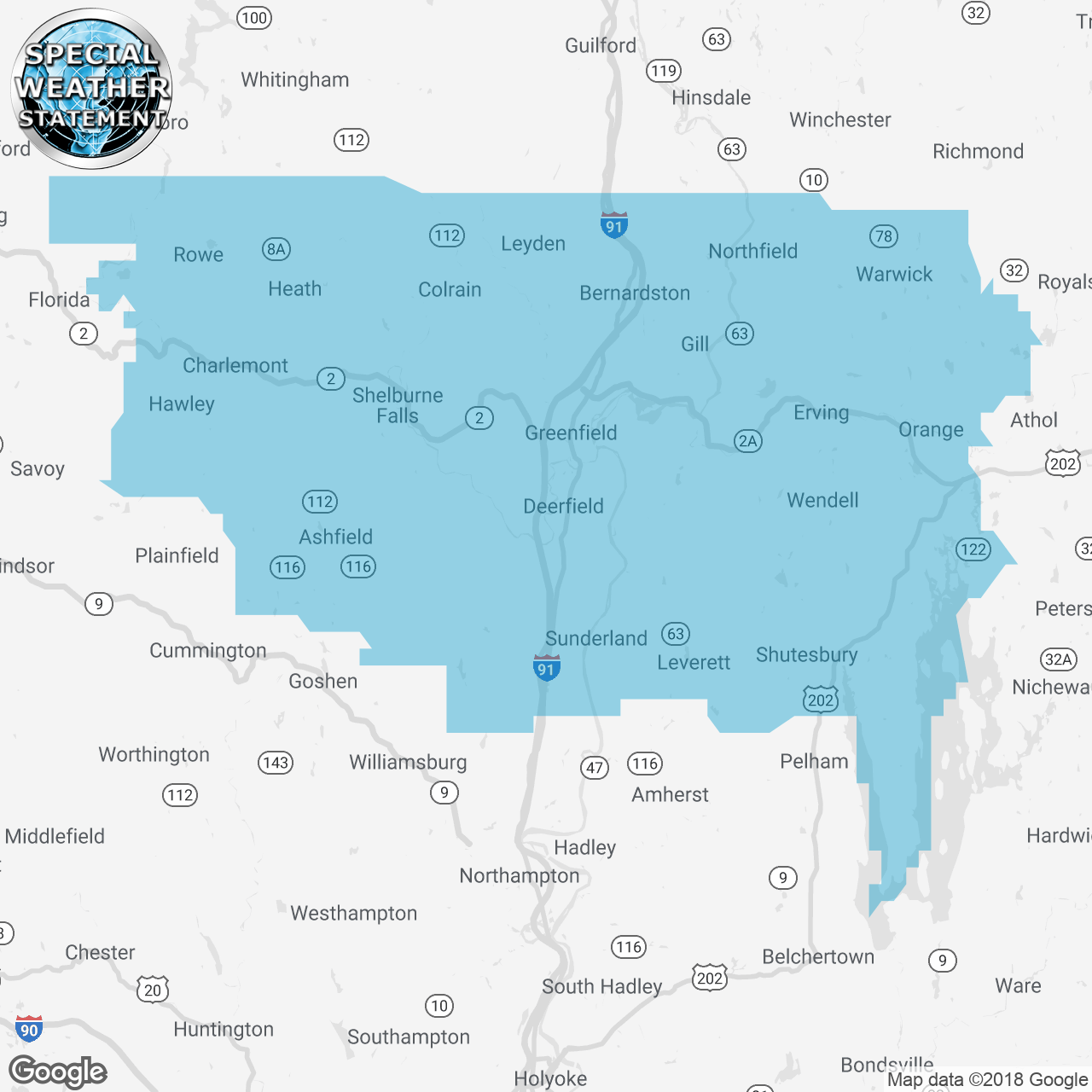 Special Weather Statement Issued