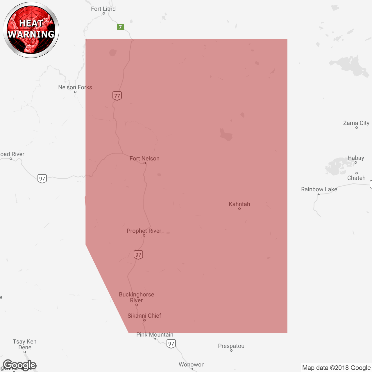 Heat Warning Continued