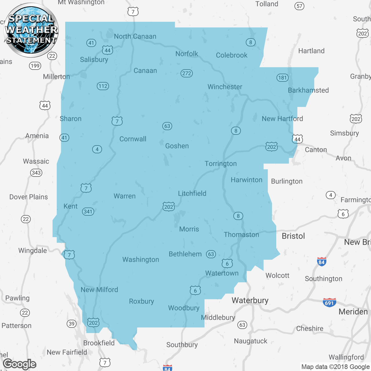 Special Weather Statement Issued