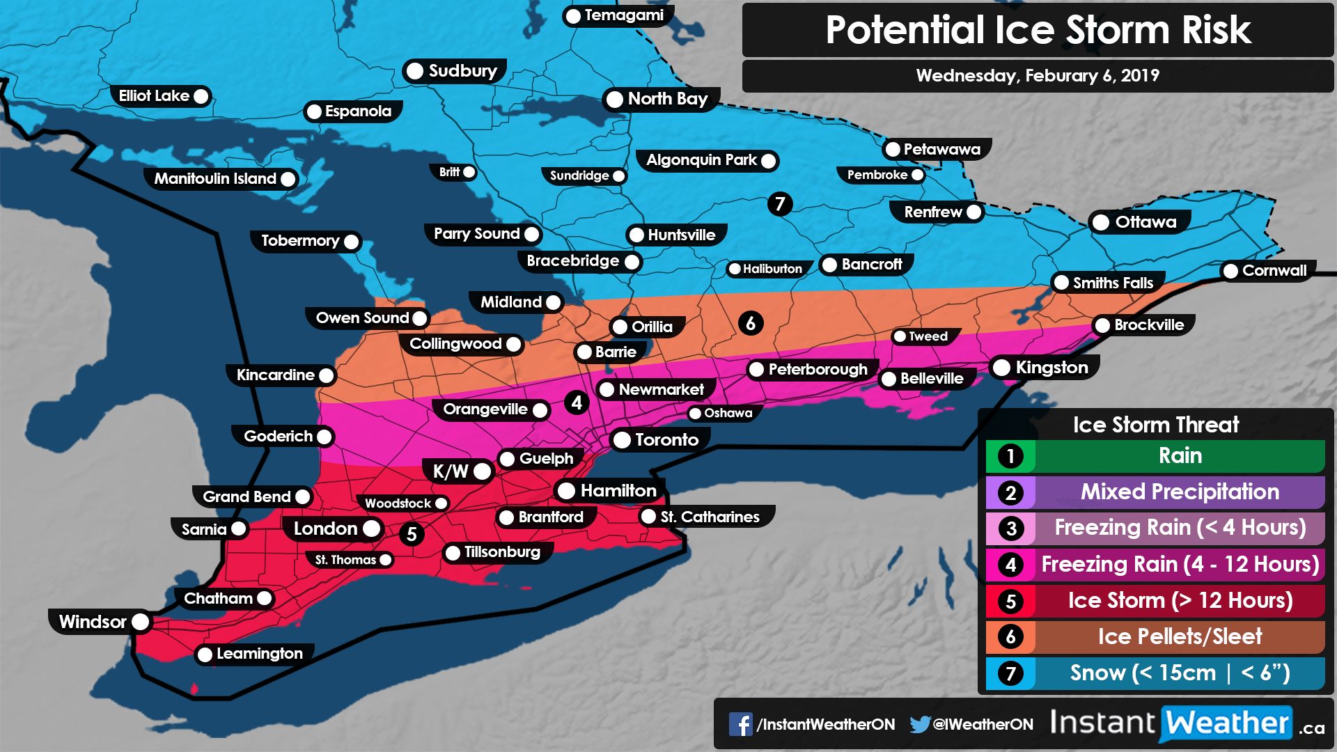 Potential Ice Storm to Hit the Hwy 401 Corridor Between Wednesday and ...