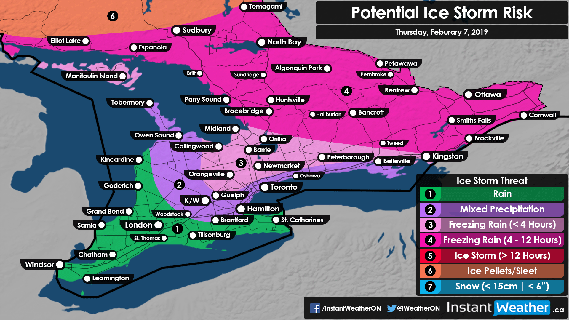 Potential Ice Storm to Hit the Hwy 401 Corridor Between Wednesday and ...