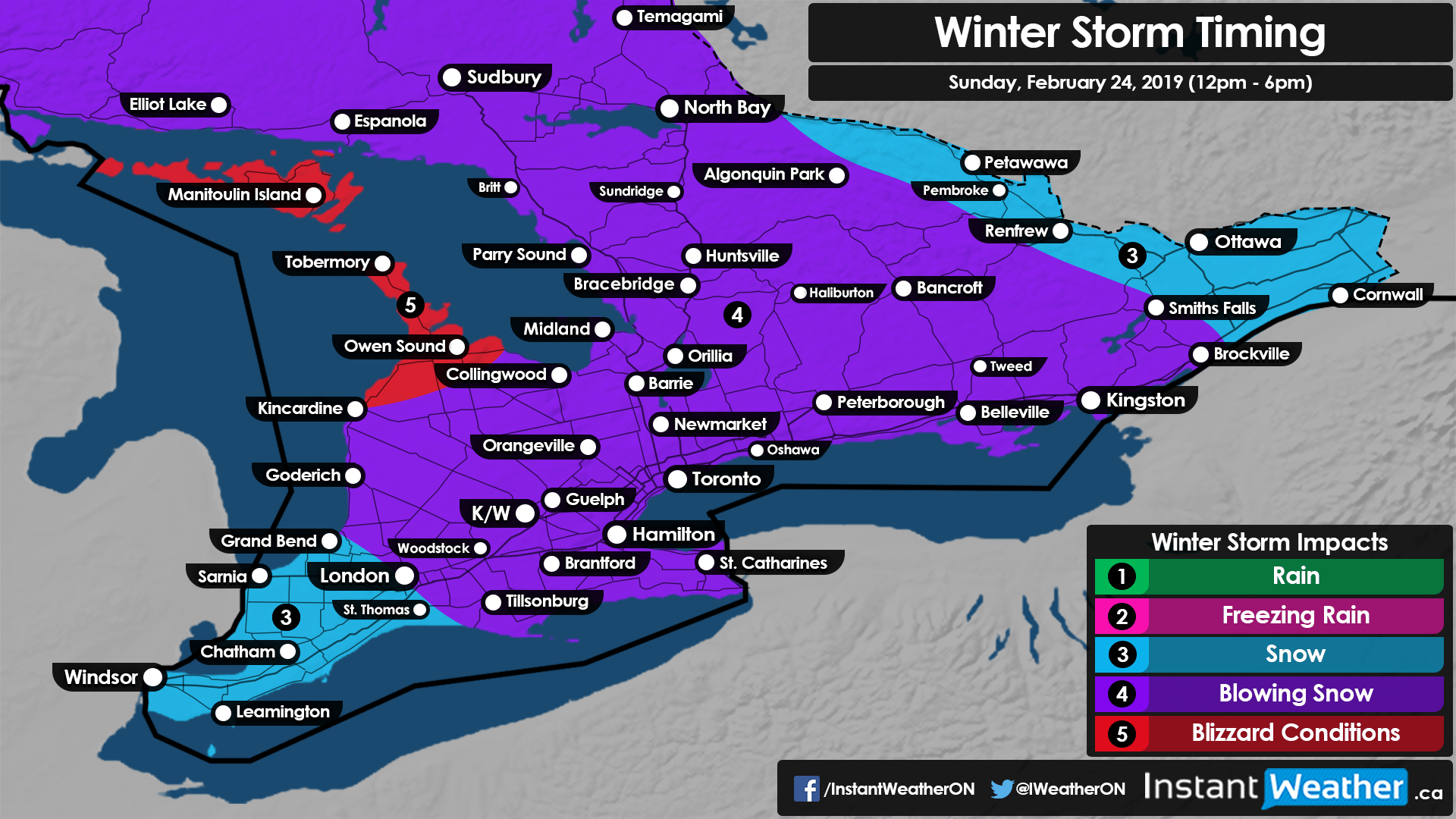Significant Wind Storm on the Way for Southern Ontario; Damaging Wind ...