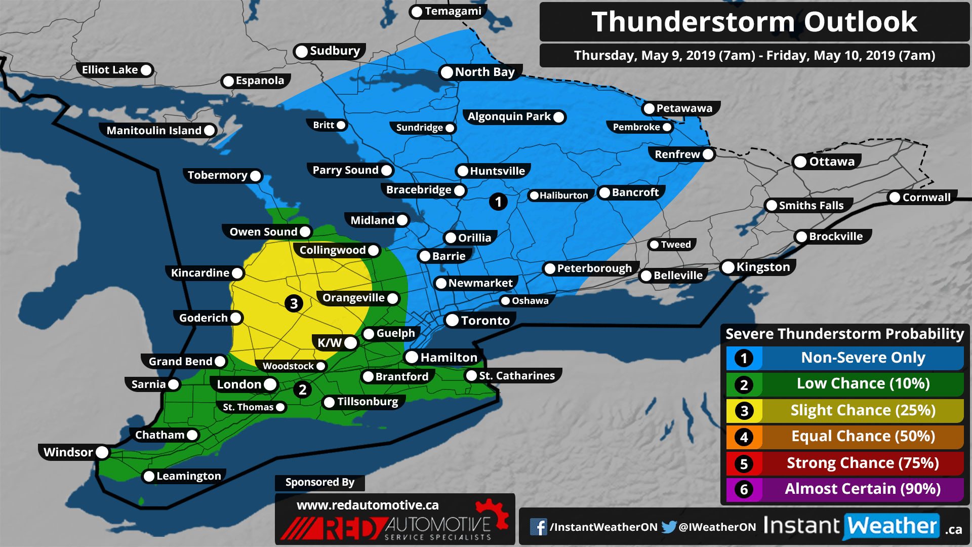 First Widespread Potential of the Season for Thunderstorms Through ...