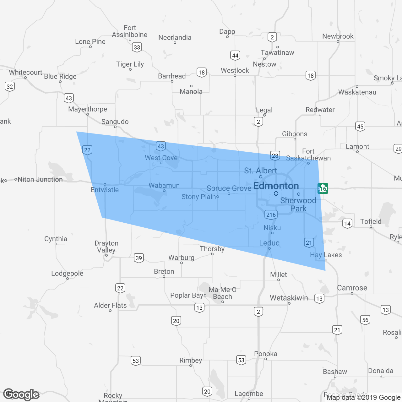Edmonton: Incoming Storm With Severe Potential
