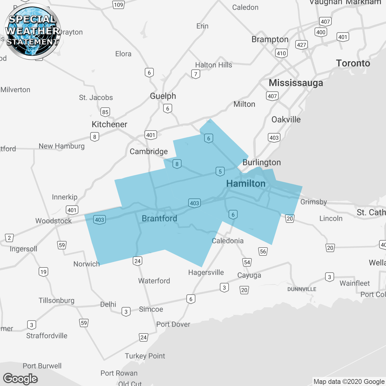 Special Weather Statement Issued