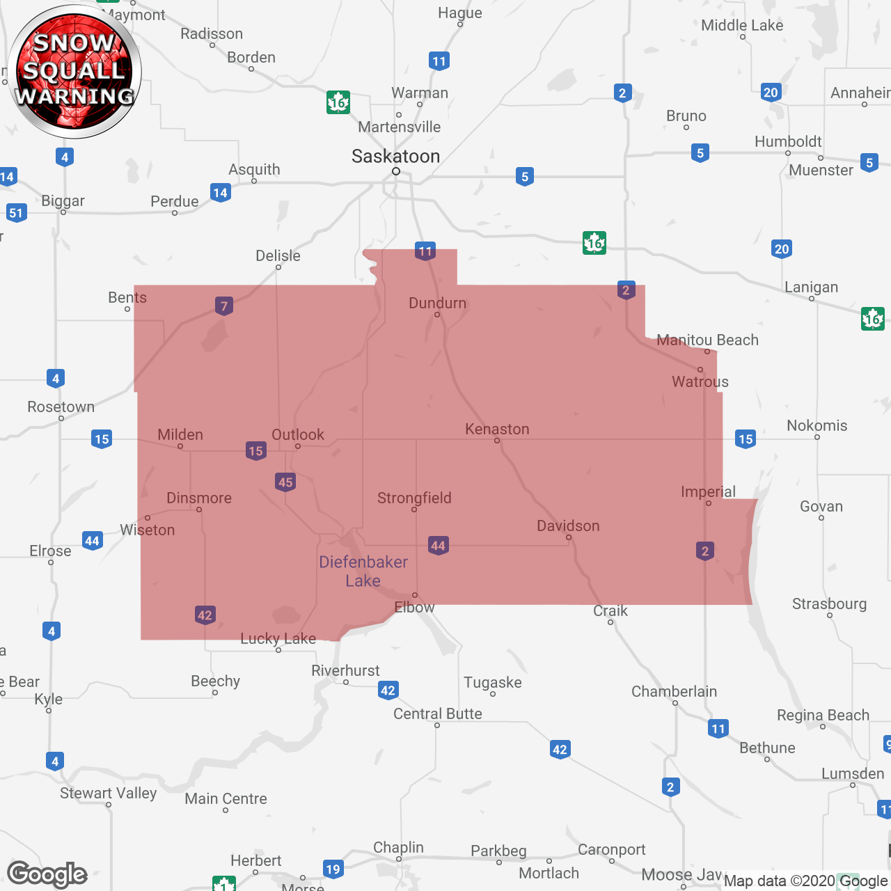 Snow Squall Warning Issued