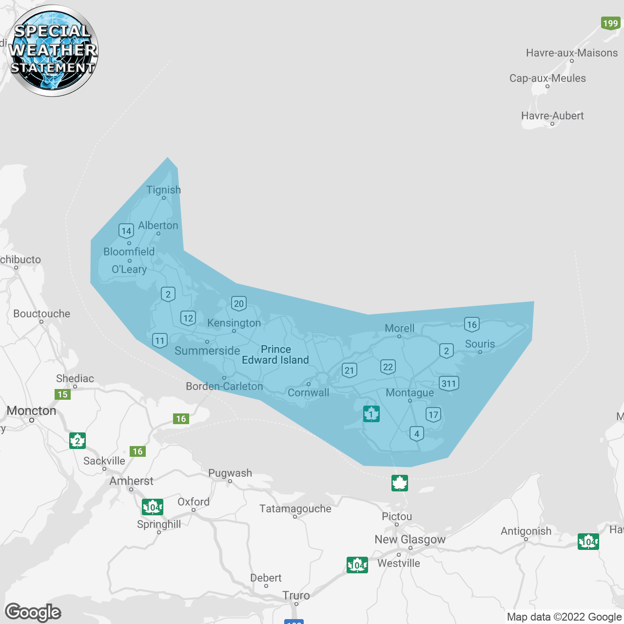 Special Weather Statement Issued