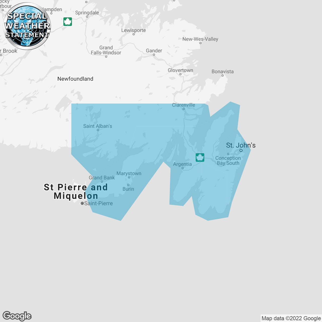 Special Weather Statement Issued