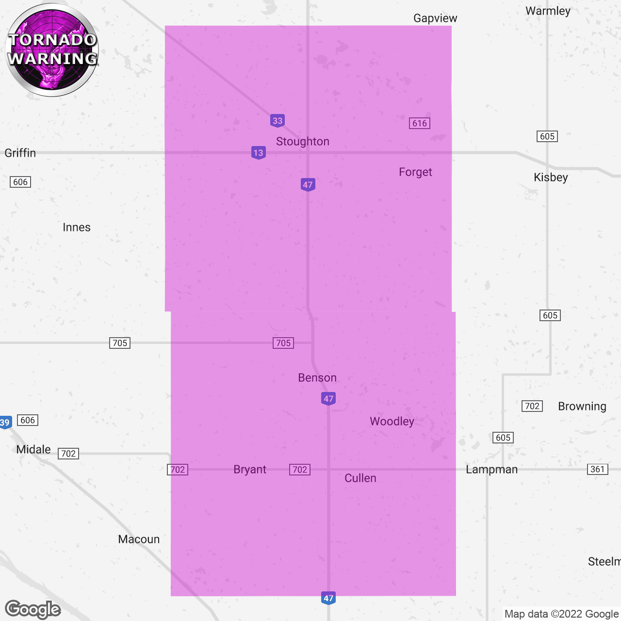 Tornado Warning Issued
