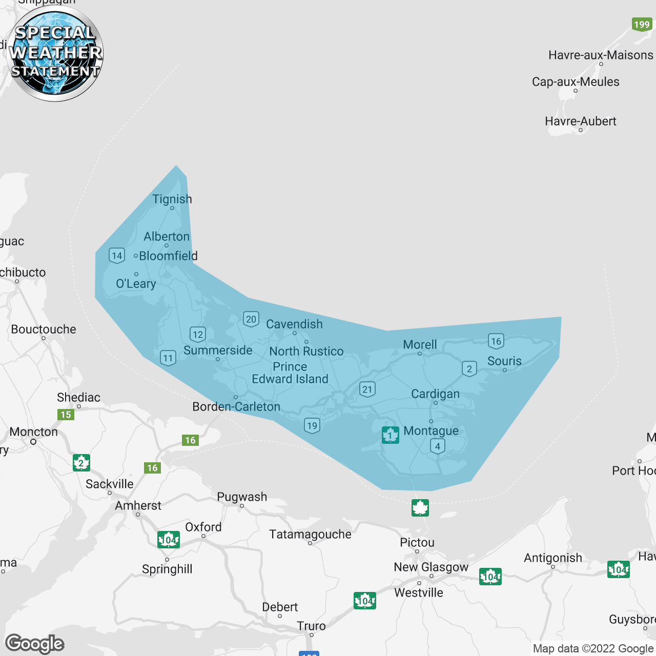 Special Weather Statement Issued