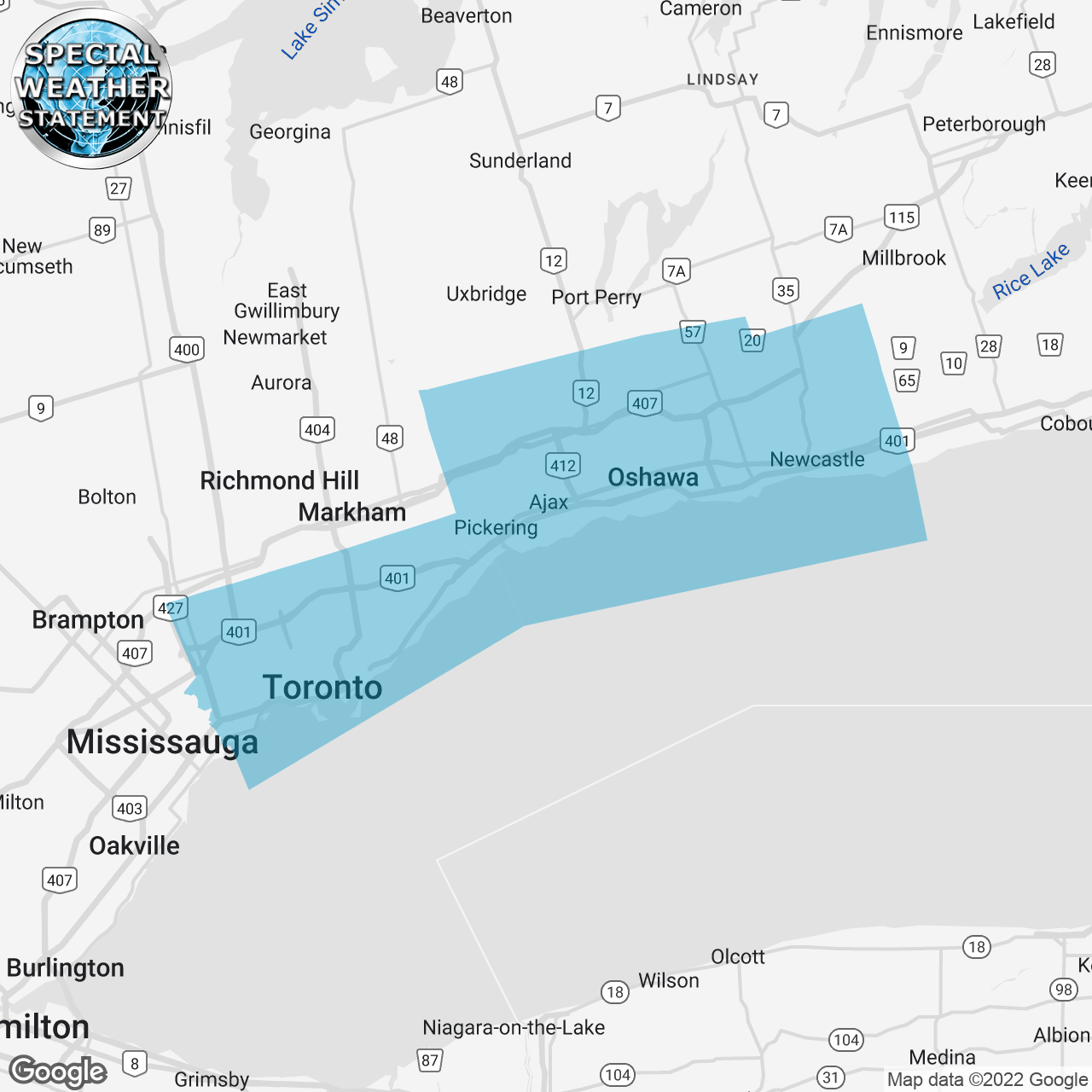 Special Weather Statement Issued