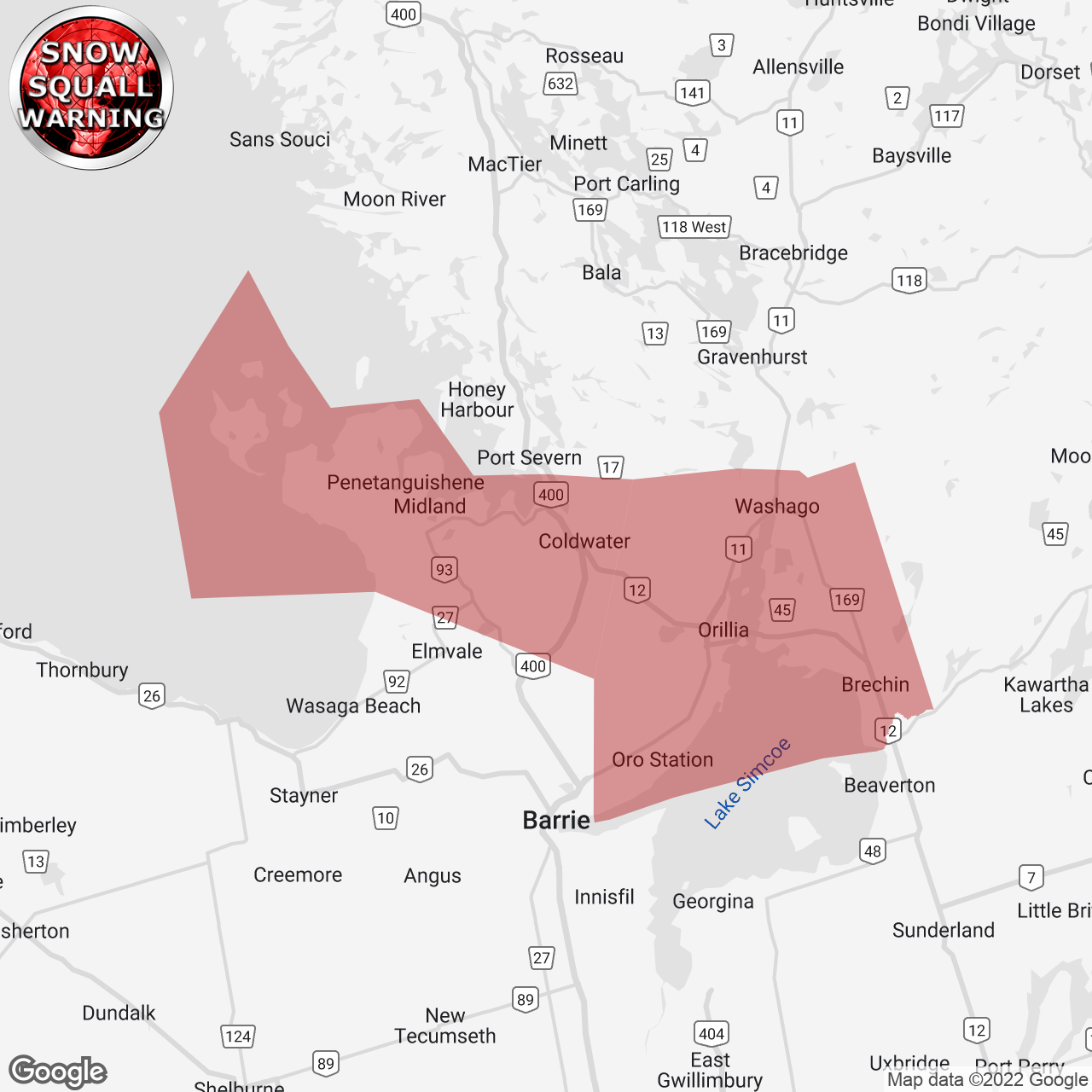 Snow Squall Warning Replaces Snow Squall Watch