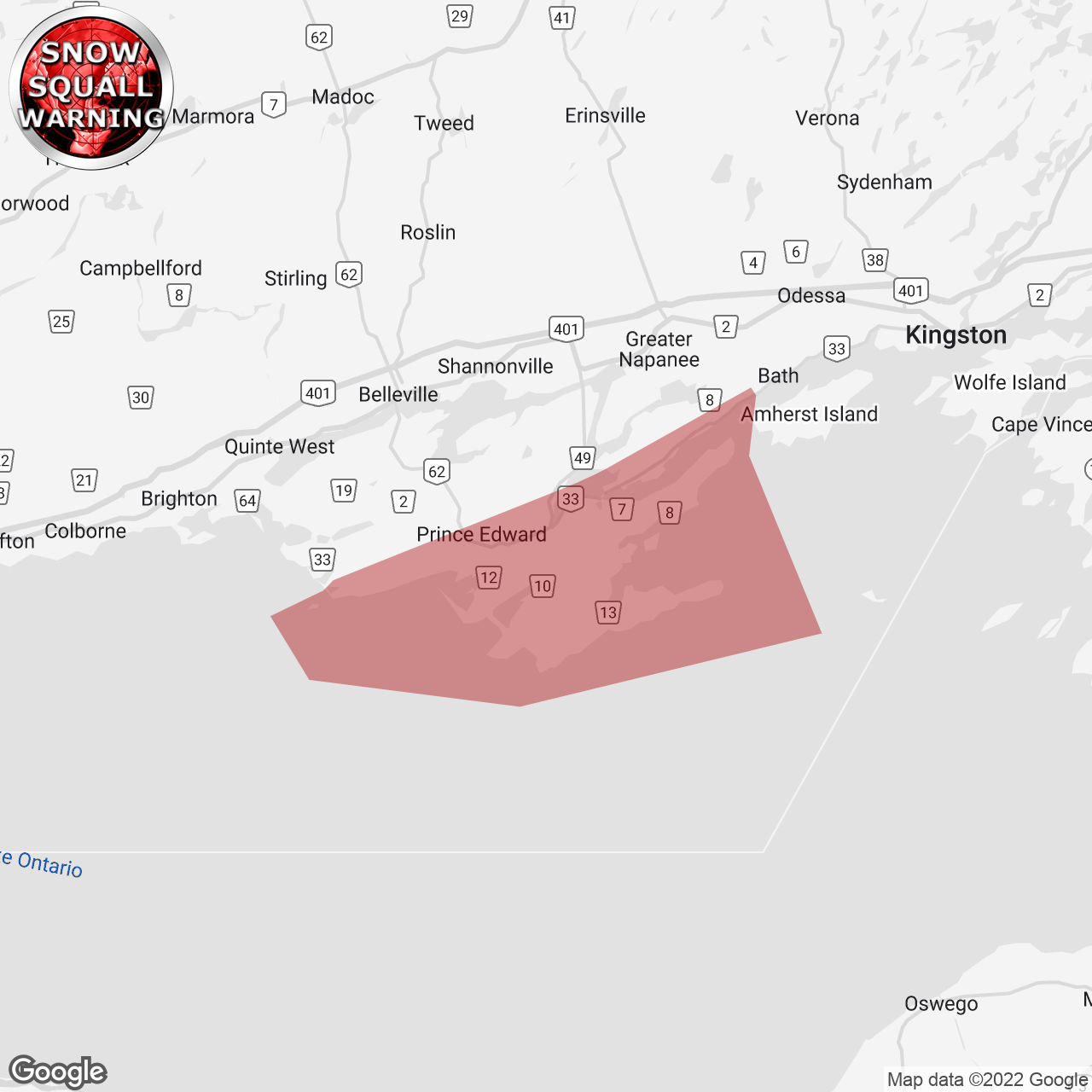 Snow Squall Warning Replaces Snow Squall Watch
