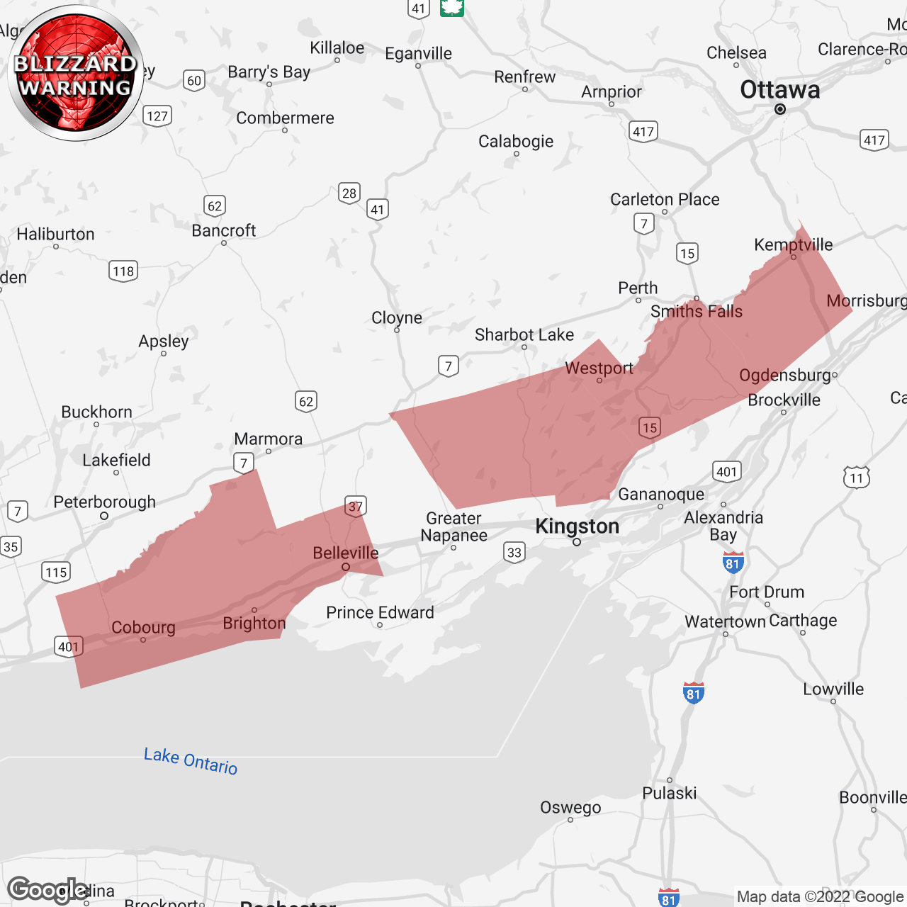 Blizzard Warning Replaces Winter Storm Warning