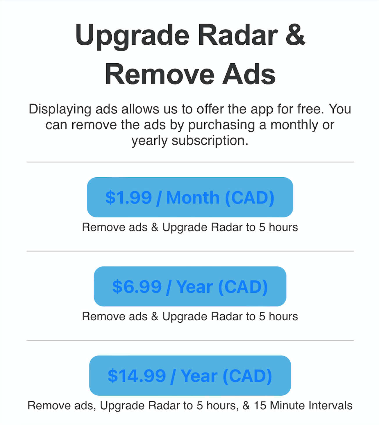 Remove Ads?