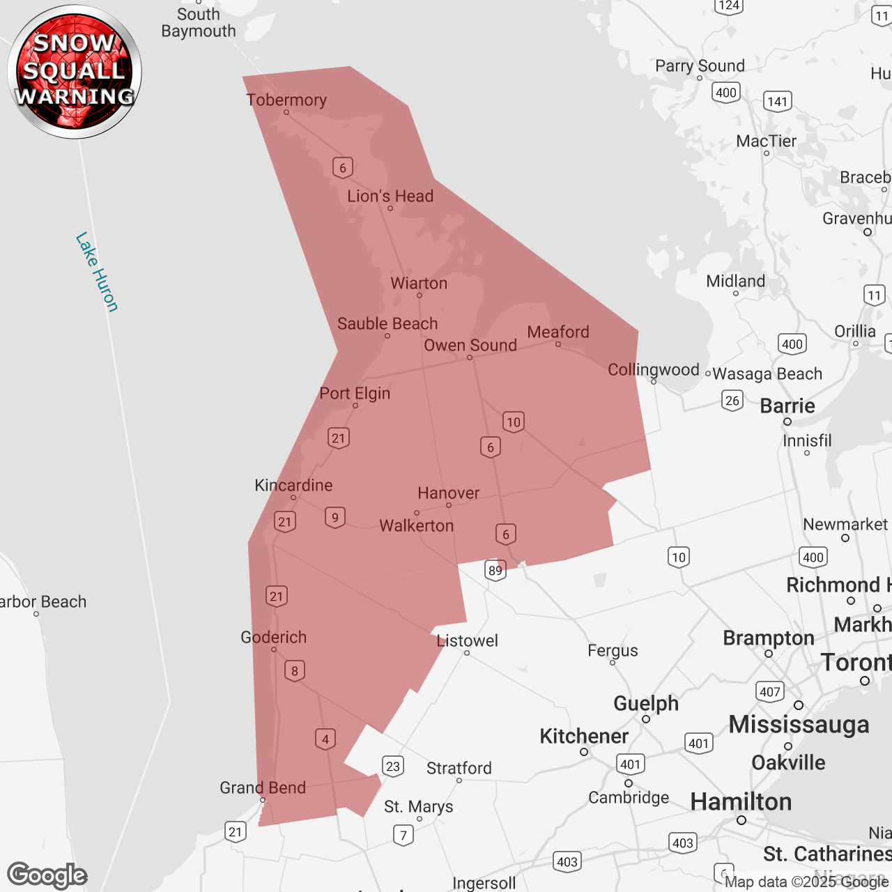 Snow Squall Warning Replaces Snow Squall Watch