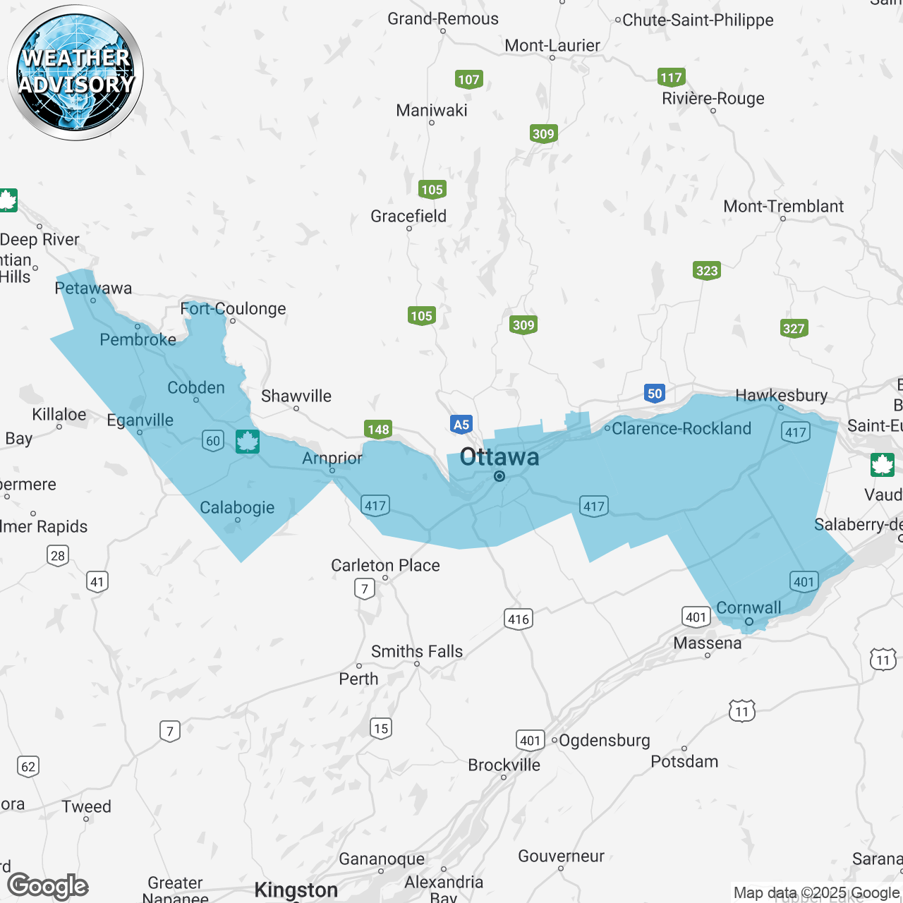 Weather Advisory Issued